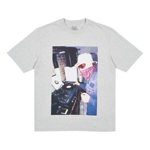 PALACE Palace Mixer Grey Marl Dj Character Short Sleeve Unisex Gray Gray