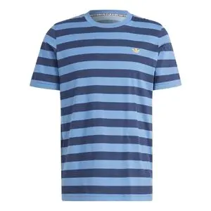 Adidas Originals Striped T-shirt 'blue White