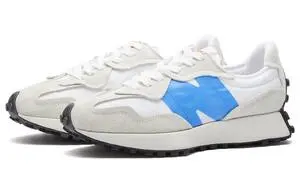 NEW BALANCE 327 Sneakers - White/bright Lapis Lazuli