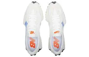 NEW BALANCE 327 Sneakers - White/bright Lapis Lazuli