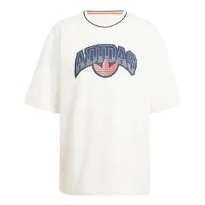 Adidas Big Logo Graphic T-shirt - Cloud White