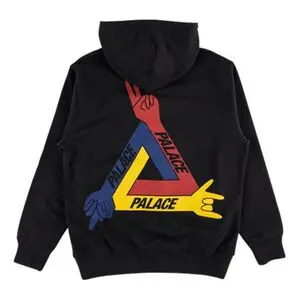 PALACE Jcdc Printing Hoodie - Black