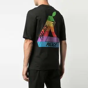 PALACE Jobsworth" T-shirt With Apple Graphic - Black