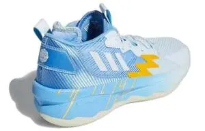 Adidas Dame 'three Kingdoms' Athletic Sneakers - Blue/white