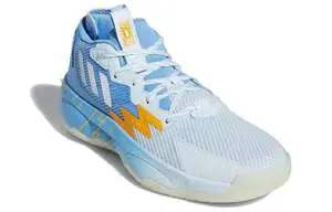 Adidas Dame 'three Kingdoms' Athletic Sneakers - Blue/white