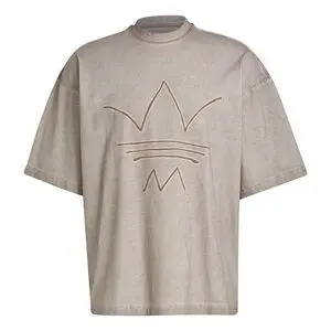 Adidas Originals R.y.v Oversize Abstract Trefoil Tee For Timber