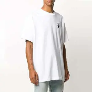 Off-White Fw20 Human Skeleton Arrow Short-sleeve Tee - White