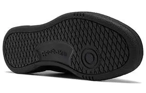 REEBOK Maison Margiela X Club C Trompe-l'oeil Leather Sneakers - Black