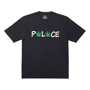 PALACE Pwlwce T-shirt Asaba Slogan Short-sleeve - Black