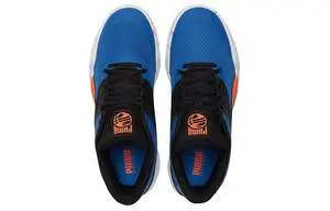 PUMA Triple Basketball Low Top Sneakers - Blue/orange/white
