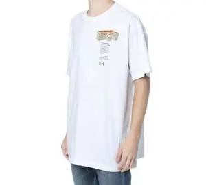 Off-White Ss20 Rationalism Print Short-sleeved Oversized