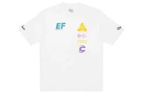 PALACE Rapha Crossover Off Bike Alphabet Logo Round Neck Short Sleeve - White