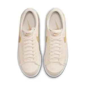 Nike Blazer Low Platform Sneakers - Beige/gold