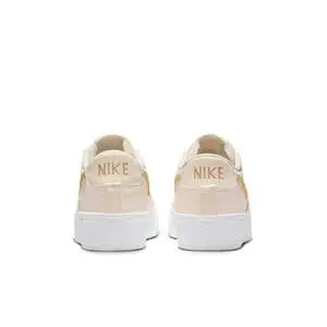 Nike Blazer Low Platform Sneakers - Beige/gold