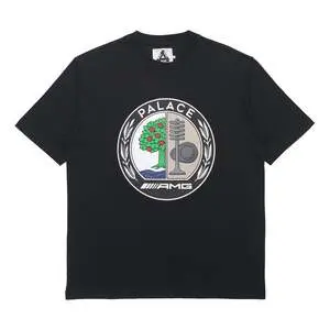 PALACE Ss21 X Amg Crossover Emblem T-shirt - Black