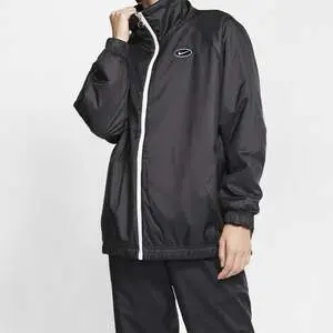 Nike Big Swoosh Reversible Fleece Jacket - Black