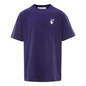 Off-White Astral Aura" Marker Over Tee - Purple