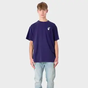Off-White Astral Aura" Marker Over Tee - Purple
