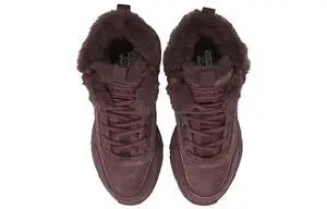 Sketchers Stamina V2 High Top Sneakers - Wine Red