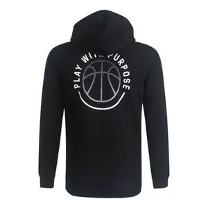 Adidas Neo Casual Basketball Pullover Hoodie - Black