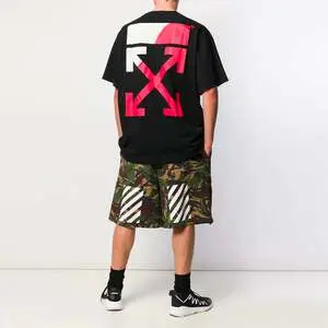 Off-White Ss19 Red Arrow Printing Short-sleeve Tee
