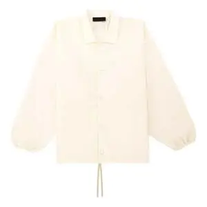 Fear Of God Fw23 Coaches Jacket - Cloud Dancer