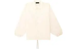 Fear Of God Fw23 Coaches Jacket - Cloud Dancer