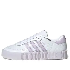 Adidas Sambarose Floral Pattern Sneakers - White