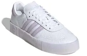 Adidas Sambarose Floral Pattern Sneakers - White