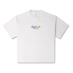CONVERSE Elevated Grow Together Graphic Tee Asia Sizing - Egret