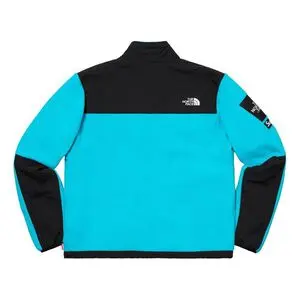 Supreme X The North Face Arc Logo Denali Fleece Jacket - Black/blue