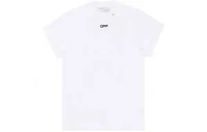 Off-White Ss20 Arrows Sketch Short Sleeve Loose T-shirt