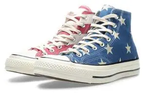 CONVERSE Chuck 70 Hi Vintage Flag Sneakers - Blue/red