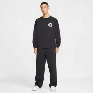 Nike Essential Long-sleeve T-shirt 'grow Your Roots - Black