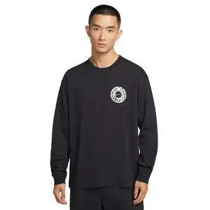Nike Essential Long-sleeve T-shirt 'grow Your Roots - Black