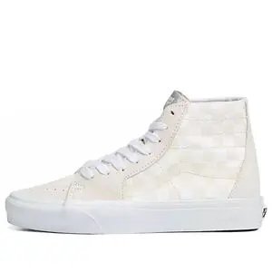 VANS Vans Sk8-Hi Tapered Crystal Sidestripe Sneakers White Checkerboard