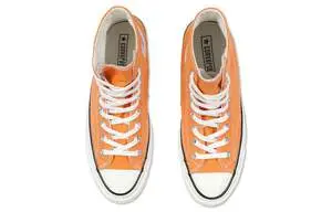 CONVERSE Chuck 70 Vintage Canvas Hi Top Sneakers - Orange
