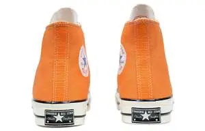 CONVERSE Chuck 70 Vintage Canvas Hi Top Sneakers - Orange