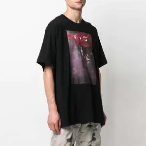 Off-White Pattern Arrow Printing Loose Fit Short Sleeve