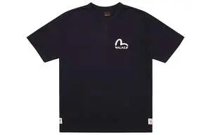 PALACE X Evisu Short Sleeve T-shirt - Black