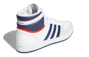 Adidas Top Ten Rb High Top Sneakers - White/blue