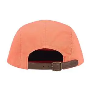 Supreme Washed Chino Twill Camp Cap - Light Orange