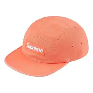 Supreme Washed Chino Twill Camp Cap Light Orange