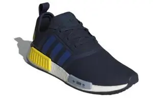 Adidas Originals Nmd_r1 "night Indigo Yellow - Blue/yellow