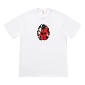 Supreme Ss18 Ladybug Tee Printing Short Sleeve - White