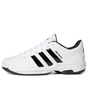 Adidas Pro Model 2g Low Top Sneakers - White/black