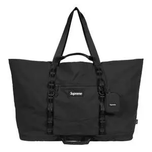 Supreme Ss26 X-large Tote Bag With Utility Pouch - Black