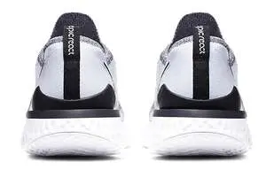 Nike Epic React Flyknit 2 Athletic Sneakers - White/black