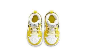 JORDAN Air 1 Mid Se "rose Patch Dynamic - Yellow