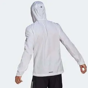 Adidas Own The Run Hooded Running Jacket - White